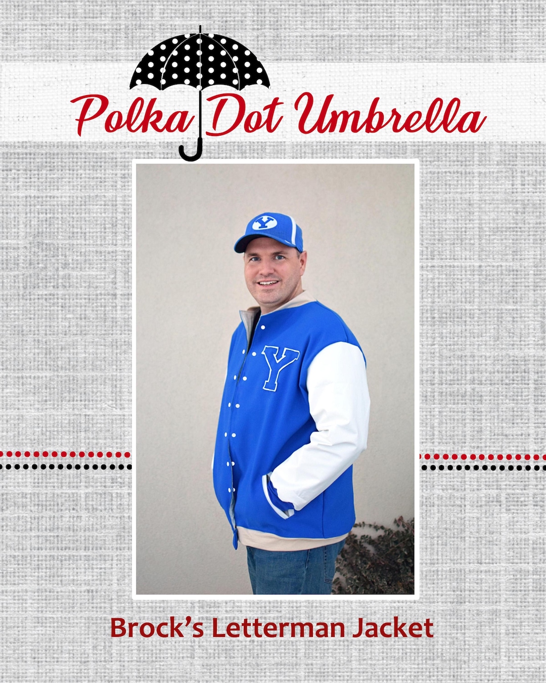 Adult Letterman Jacket Sewing Pattern: Brock's Varsity Sizes Mens XXS ...