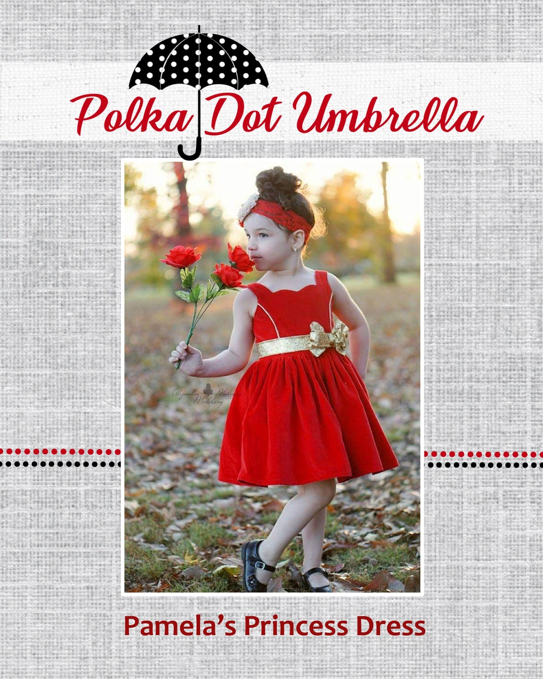 Princess Dress Sewing Pattern: Holiday & Wedding, Sizes 2-14 Pamela's ...