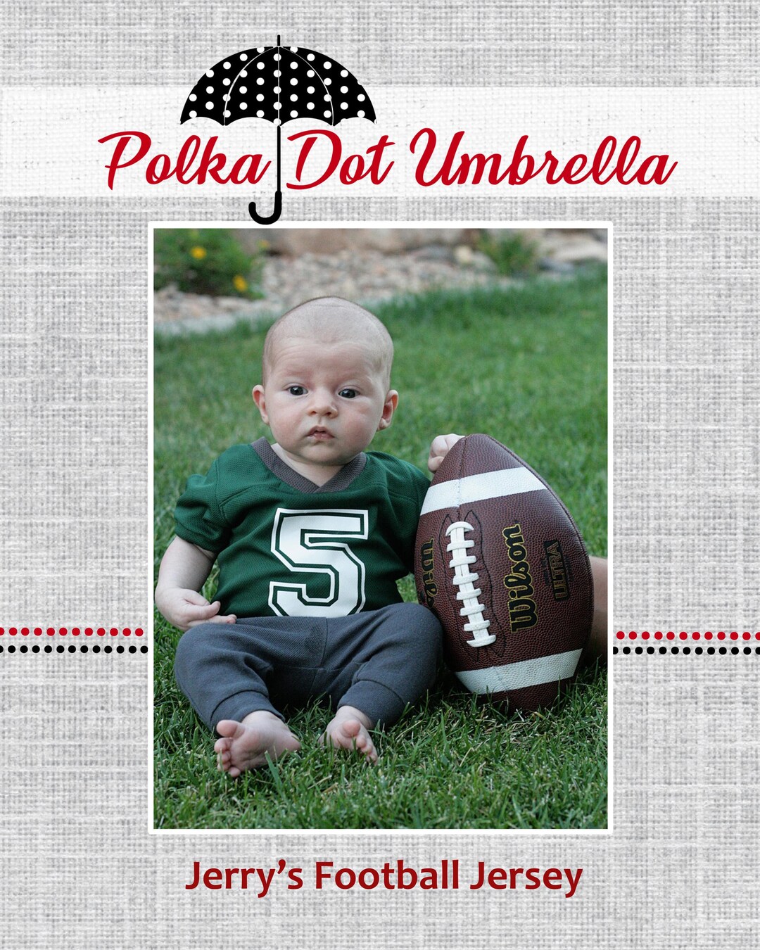 Baby Football Jersey Sewing Pattern: Jerry's NB to 24 Months (PDF Pattern) - Etsy