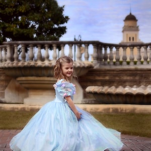 Kids Princess Dress Sewing Pattern: Elora's Enchanted Gown Costume ...