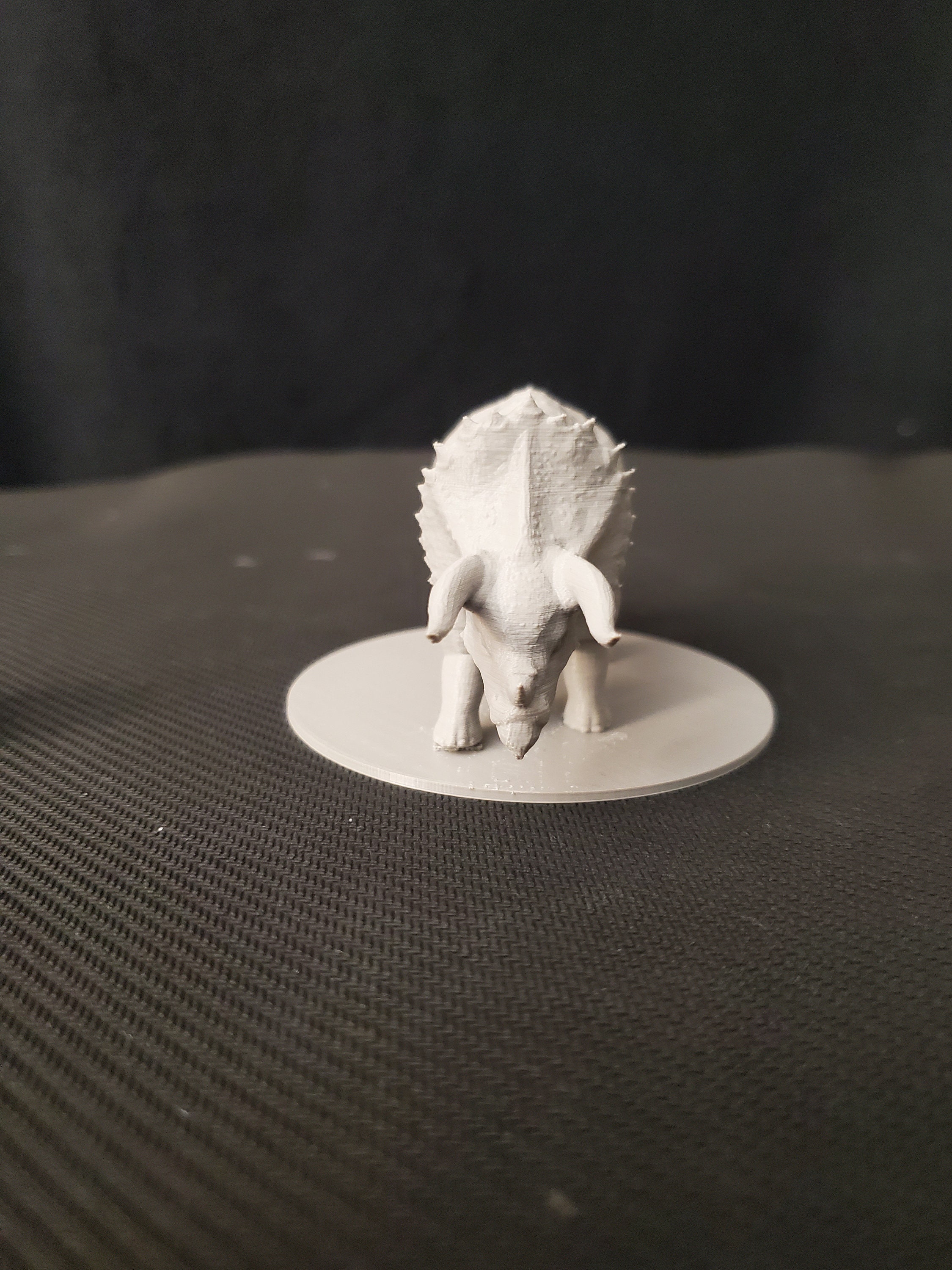 Triceratops Miniature / Pathfinder/ D&D/ RPG / Tabletop/ Huge Beast ...