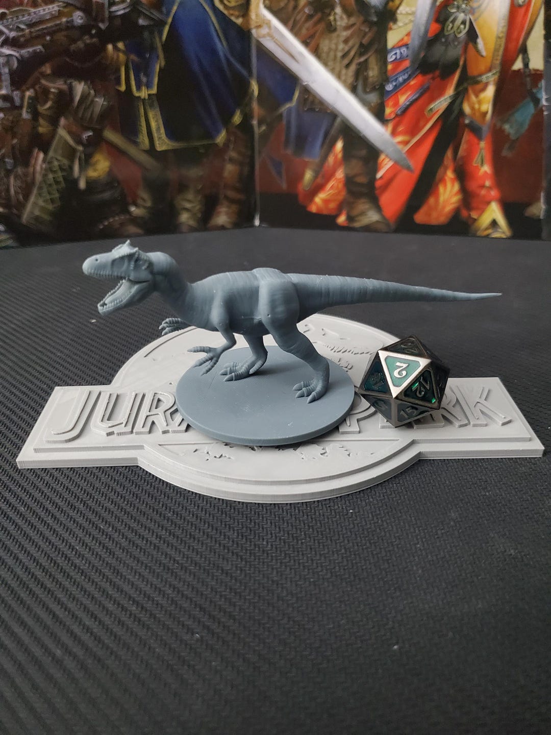 Allosaurus Miniature /mz4250/ Large Creature/ Mount/ Pathfinder/rpg ...