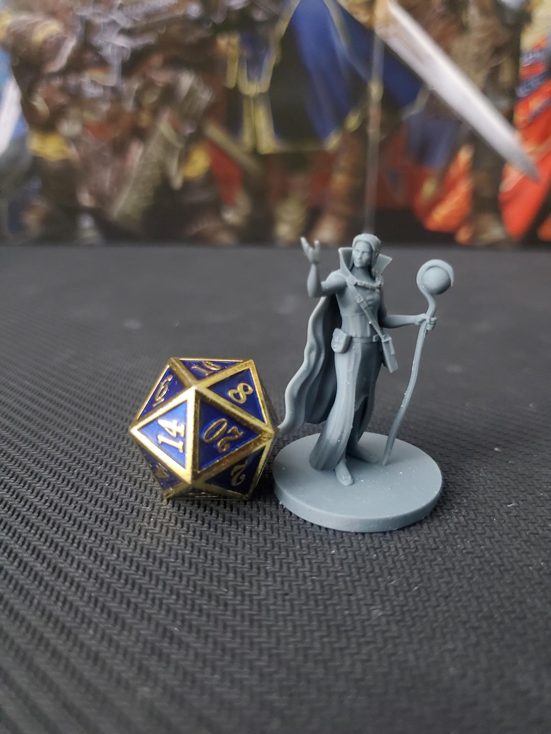 Human Female Diviner Wizard/ Mz4250/ 25mm Scale Miniature/ Pathfinder ...