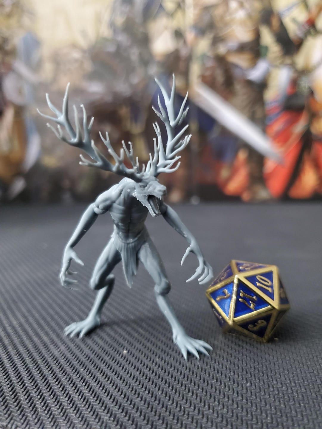 Winter Horror- (wendigo) / Mz4250/ Large Creature/ 50mm Scale Miniature/ Pathfinder/ D&D/ RPG ...