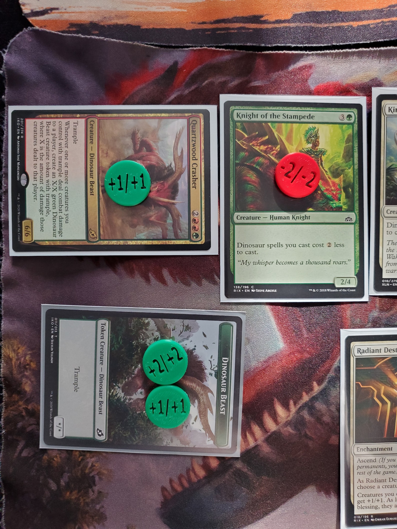 66x 1/1 and 1/1 Counters for Magic the Gathering 3D - Etsy