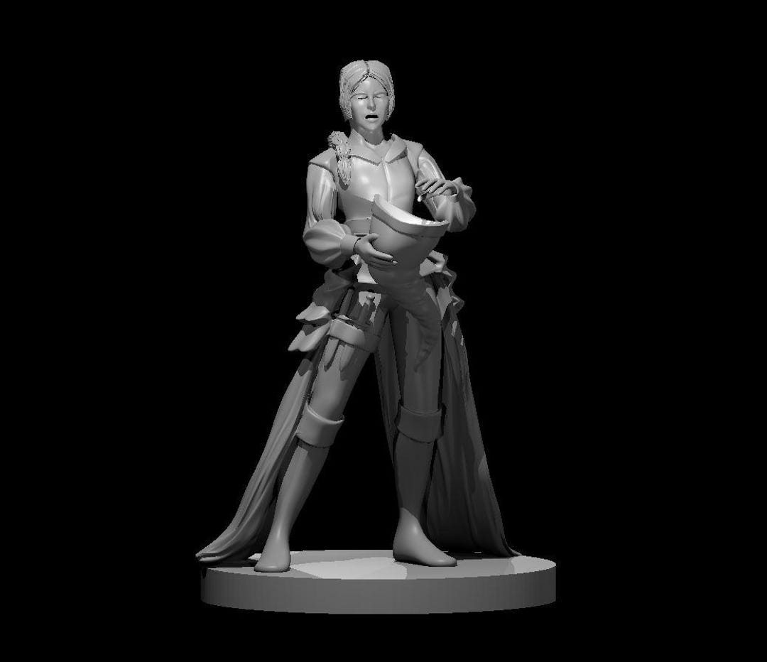 Human Female Conjurer Wizard/ Mz4250/ 28mm Scale Miniature/ Pathfinder ...