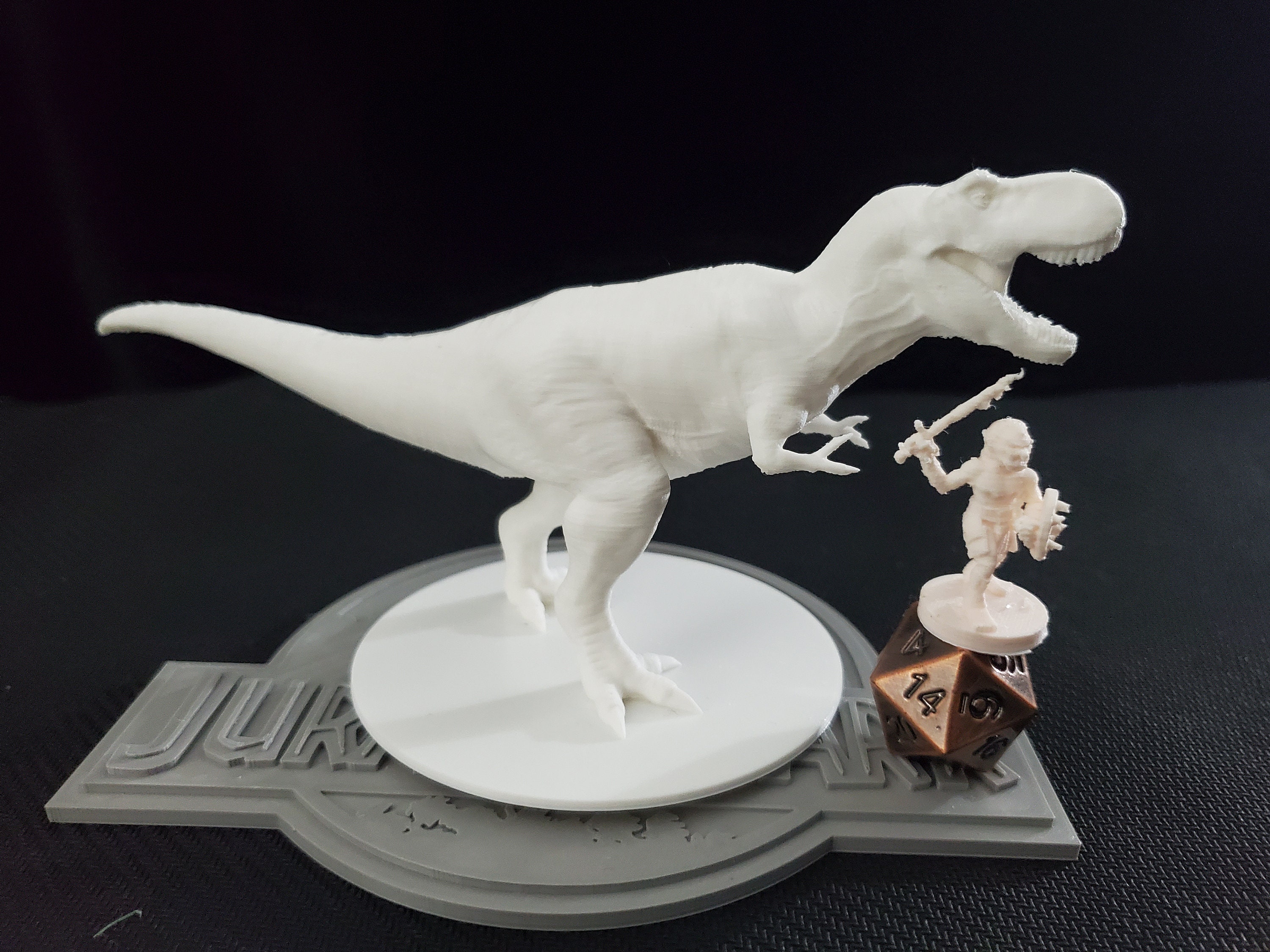 T-rex Miniature / Pathfinder/ D&D/ RPG / Tabletop/ Huge Beast/ Mount - Etsy