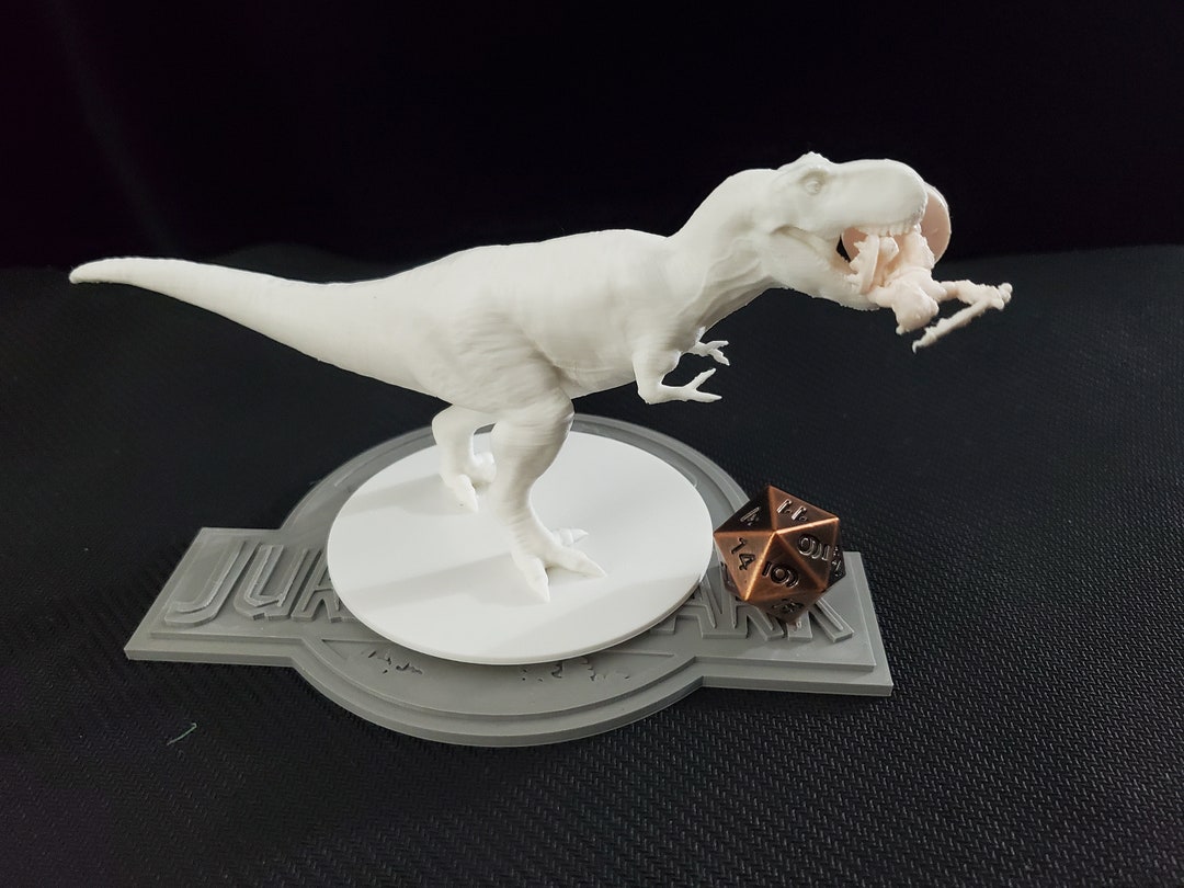 T-rex Miniature / Pathfinder/ D&D/ RPG / Tabletop/ Huge Beast/ Mount - Etsy
