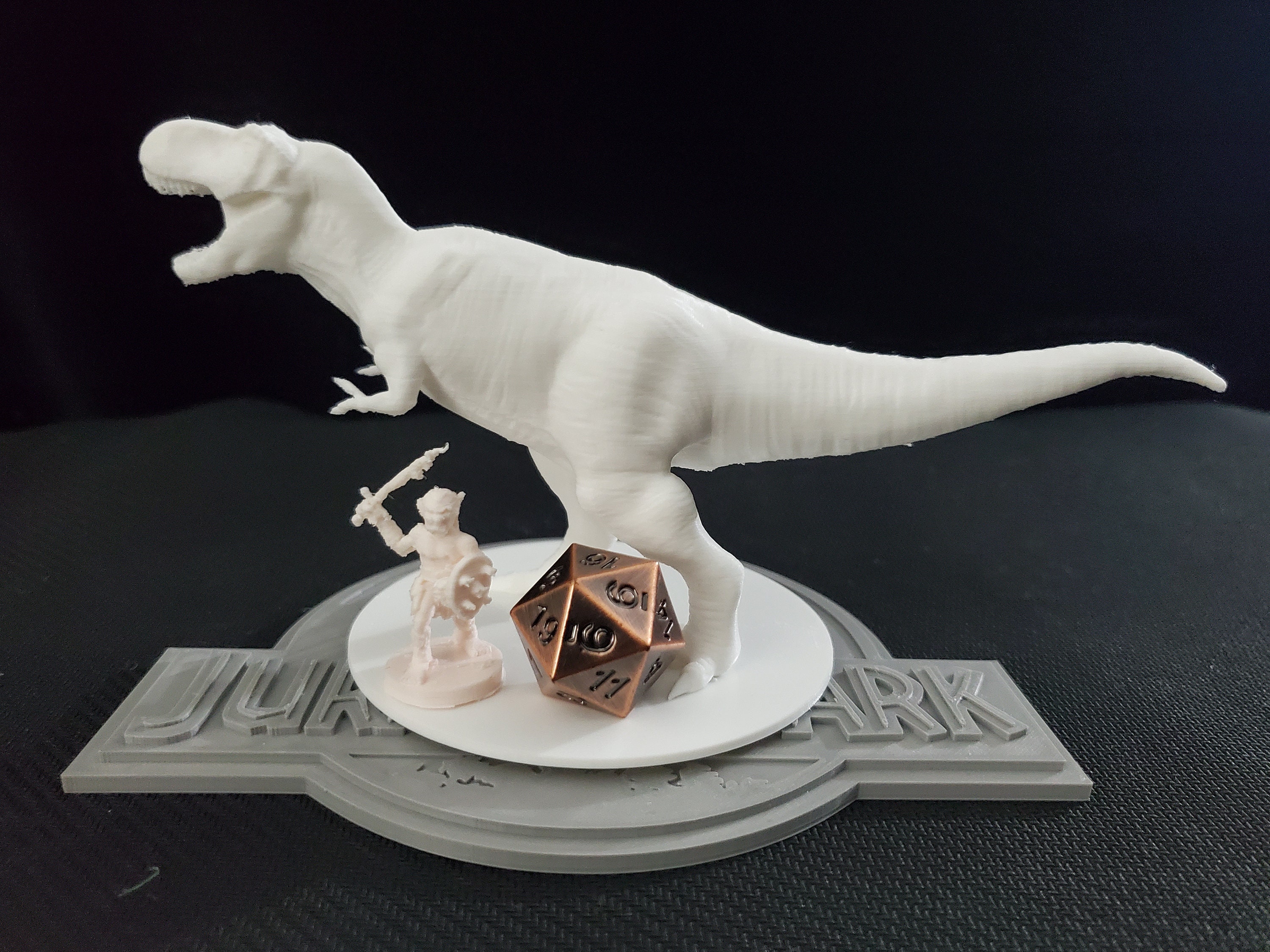 T-rex Miniature / Pathfinder/ D&D/ RPG / Tabletop/ Huge Beast/ Mount - Etsy