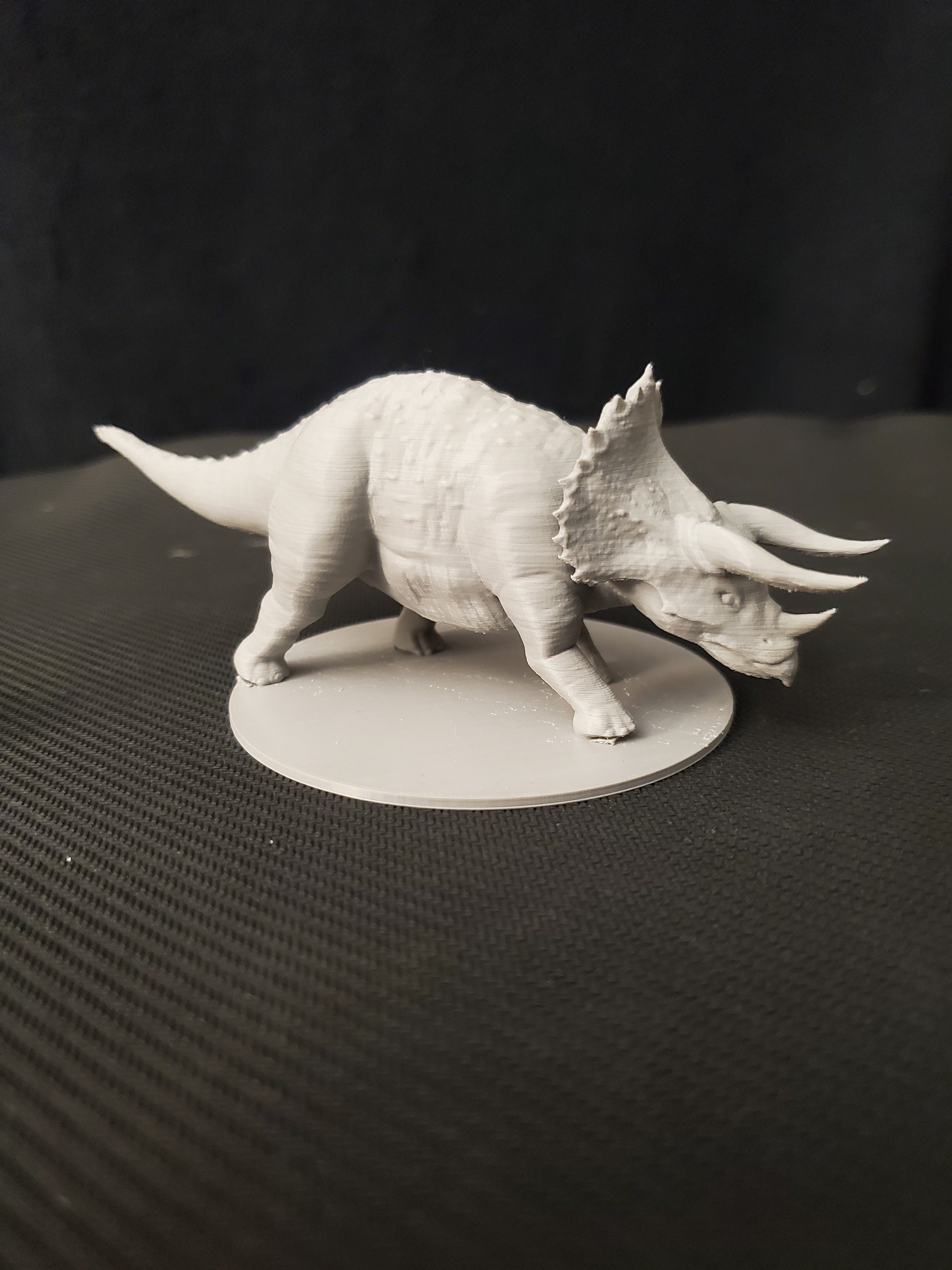 Triceratops Miniature / Pathfinder/ D&D/ RPG / Tabletop/ Huge Beast ...