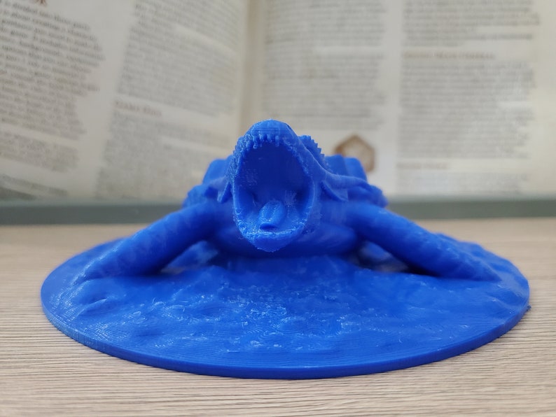 Dragon Turtle Breaching Miniature/ Pathfinder/ D&D / RPG / - Etsy