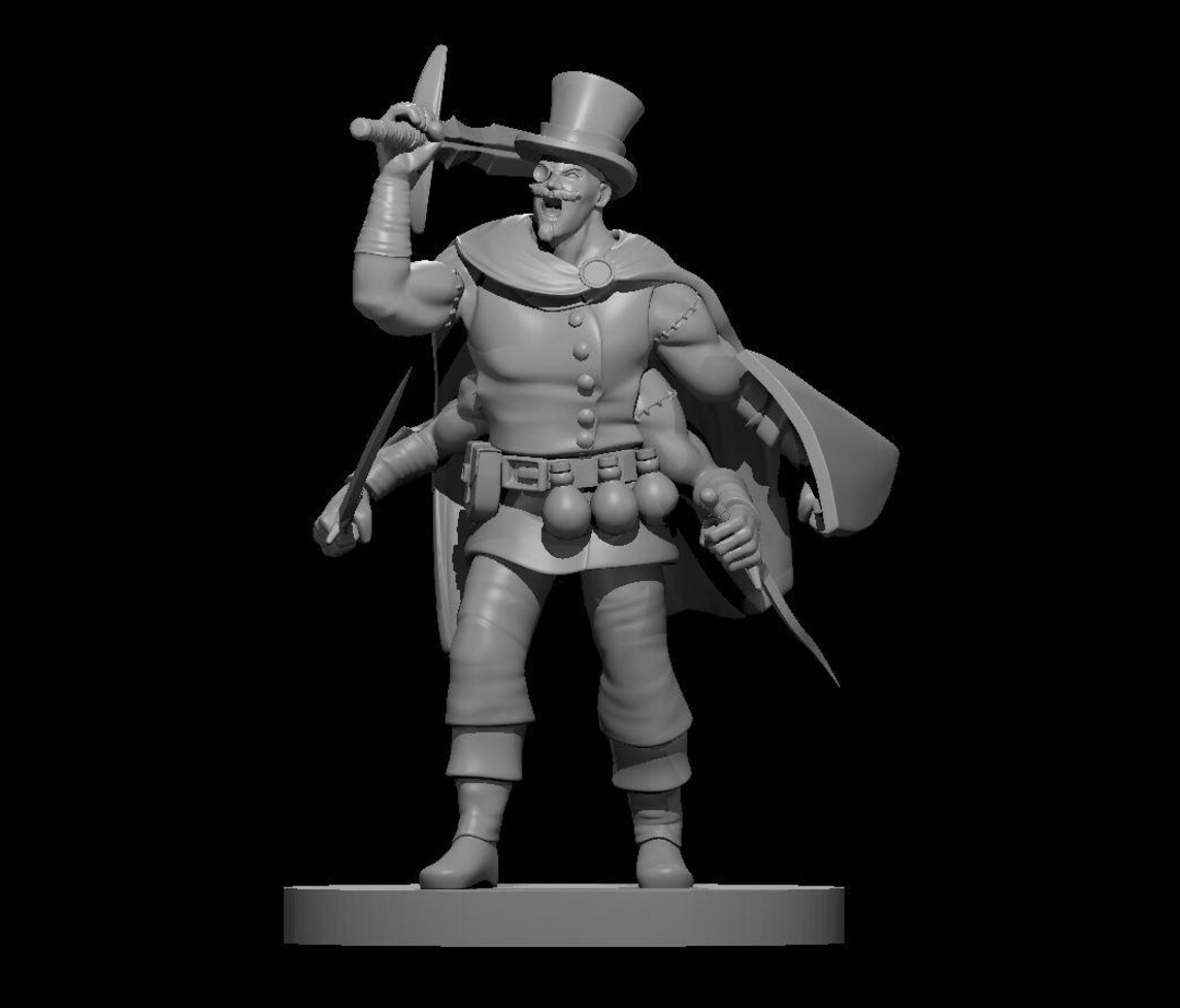 Human Fighter Classy With Undead Grafted Arms/ Mz4250/ 25mm Scale ...