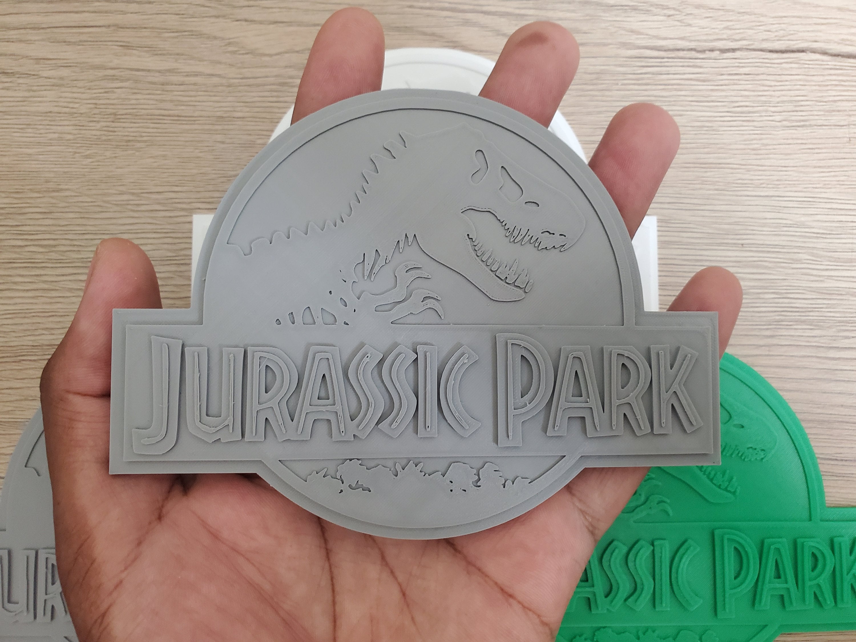 Jurassic Park 3D Printed Logo - Etsy