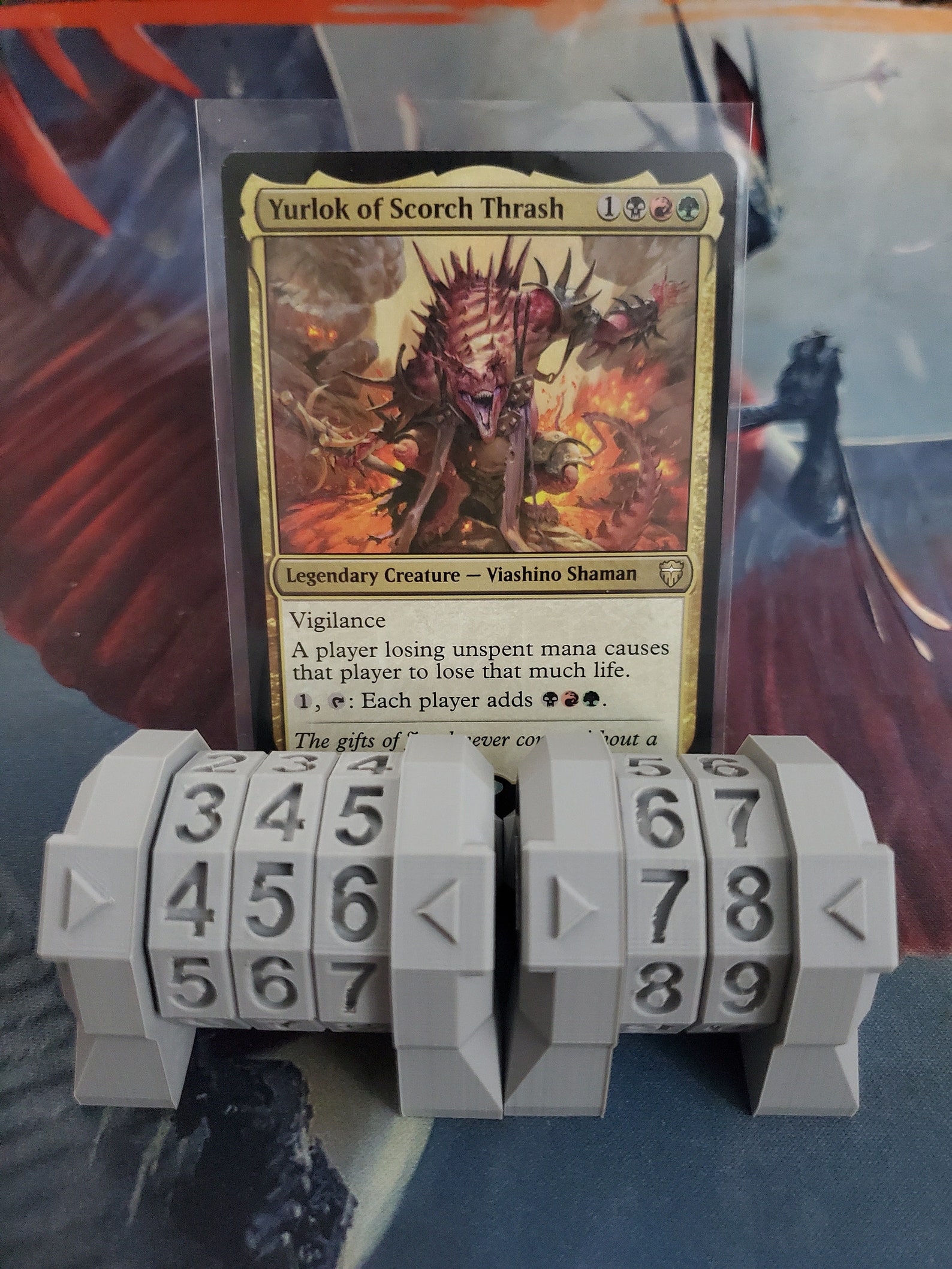 3D Printed MTG Commander Life Counter and Hit Point Tracker - Etsy