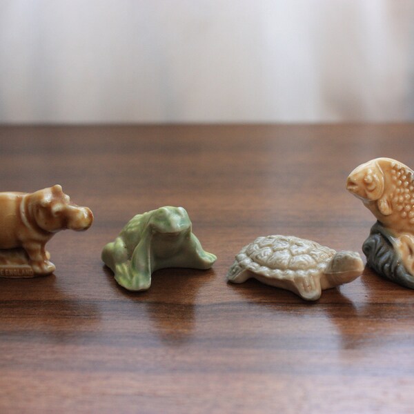 Red Rose Tea Figurines - Etsy