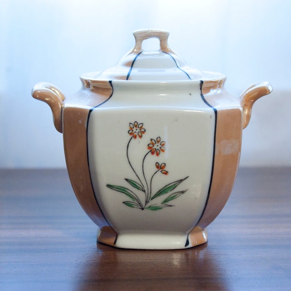 Lusterware Jar - Etsy