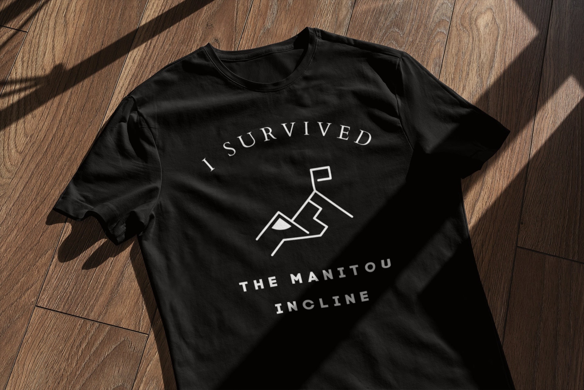 Manitou Incline T-shirt, Manitou Springs Colorado, Colorado Incline ...