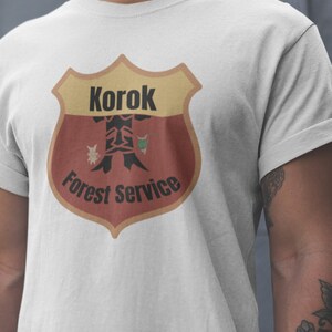 Zelda Korok Forest Shirt, Zelda Inspired Game T-shirt, Breath of the ...