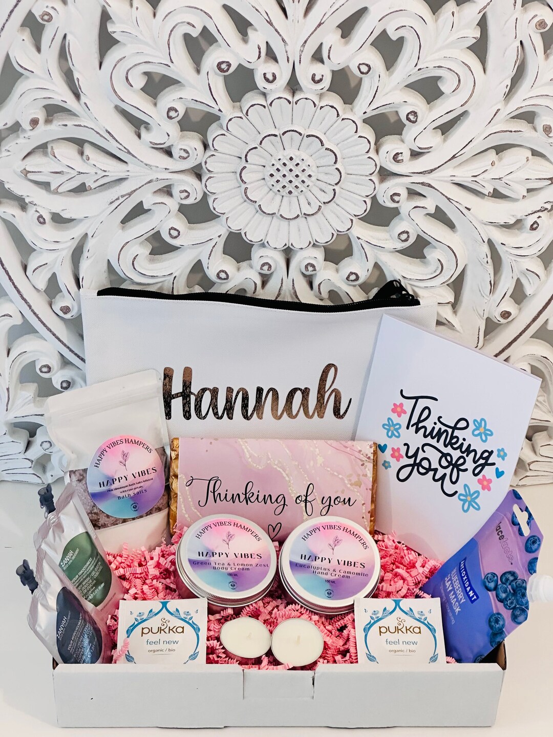 THINKING OF YOU Gift, Hug in a Box, Thinking of You Spa Box, Thinking ...