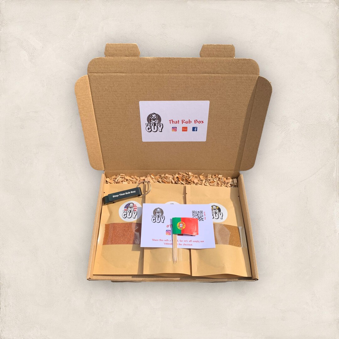 That Rub Guy That Rub Box BBQ Rubs BBQ Gift BBQ Grill Smoker Sample Set ...
