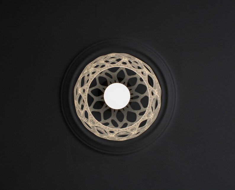 Ceiling Lamp, Organic Design - Etsy