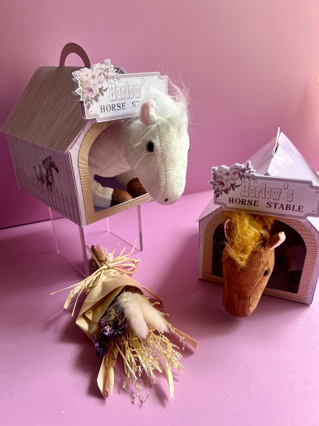 Horse Stable Party Favors: Custom Birthday Pony Boxes - Etsy