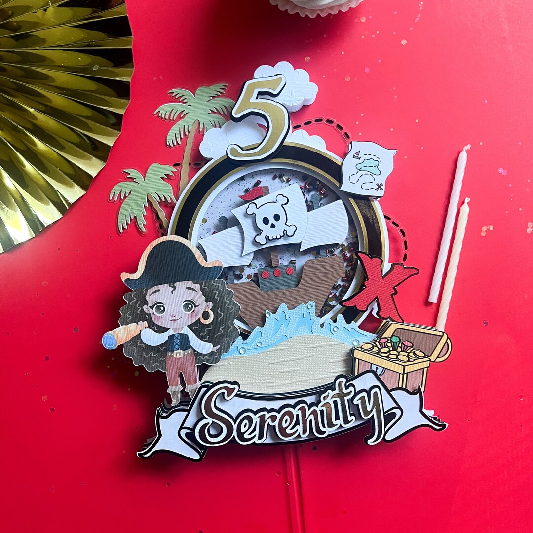 Pirate Cake Topper, Pirate Party, Pirate Birthday Decor - Etsy
