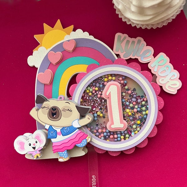 Cake Topper Chip And Potato Etsy