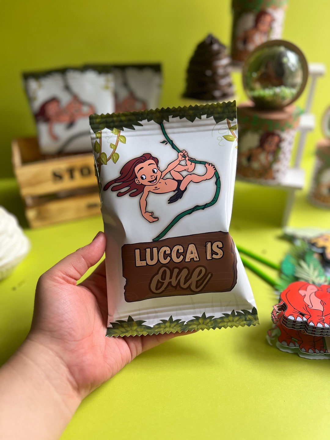 Personalized Chip Bags, Custom Theme Chip Bags, Personalized Chips ...