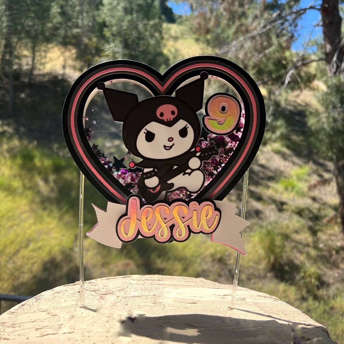 Kuromi cake topper kuromi party decorations kuromi cake | Etsy