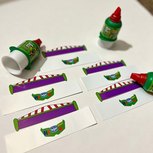 Buzz Pelon Pelo Rico Labels: Toy Story Candy Party Favors - Etsy