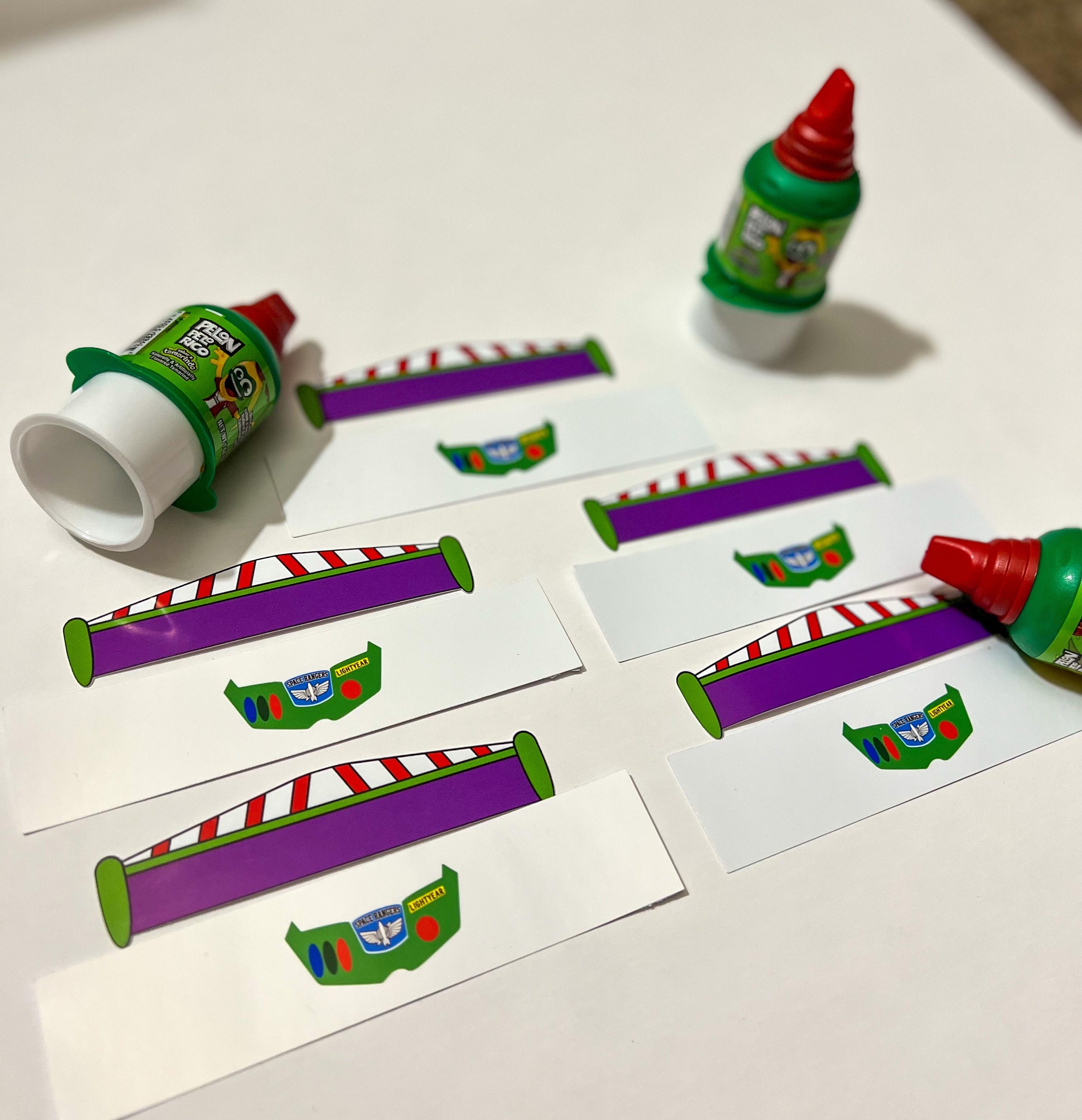 Buzz Pelon Pelo Rico Lables Only Toy Story Candy Candy Party - Etsy