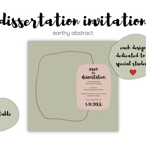 Dissertation Invitation Phd Edd Doctoral Defense Instagram Post Square ...