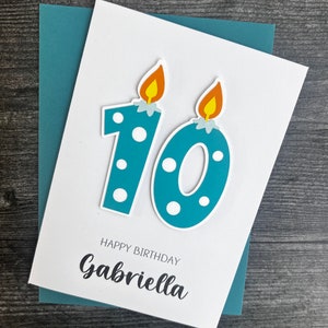 11th Birthday Card, Handmade, for Boys or Girls, Personalized ...