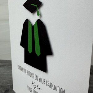 Graduation Card, Class of 2025, Handmade and Personalized, Various ...