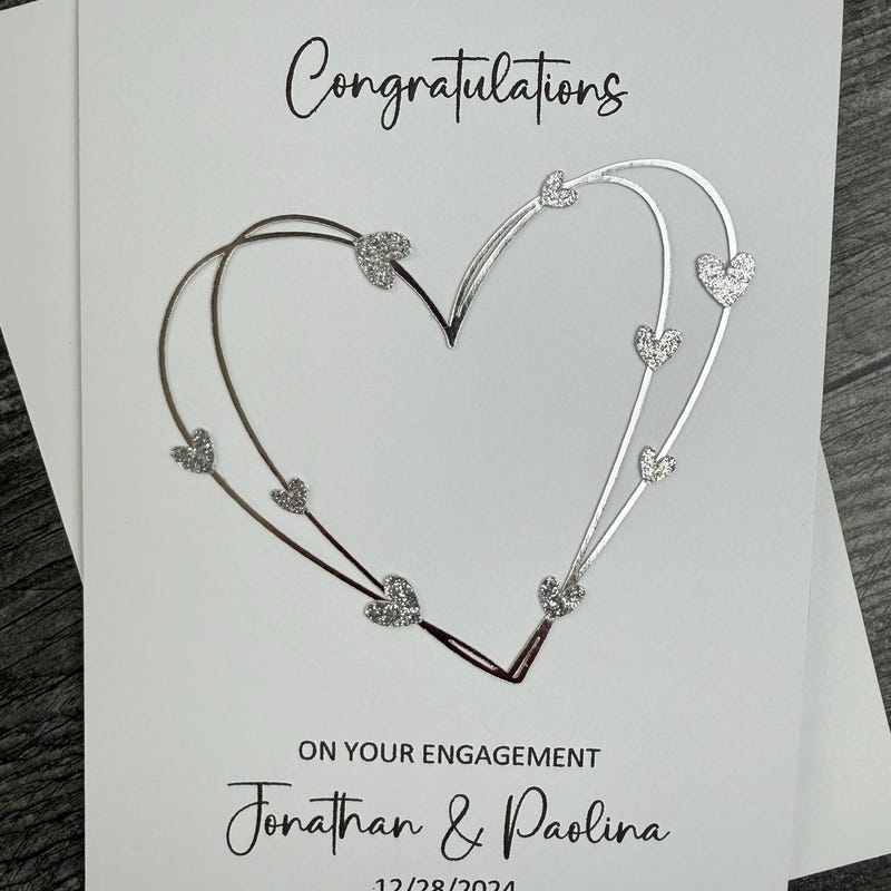 Engagement Card - Etsy