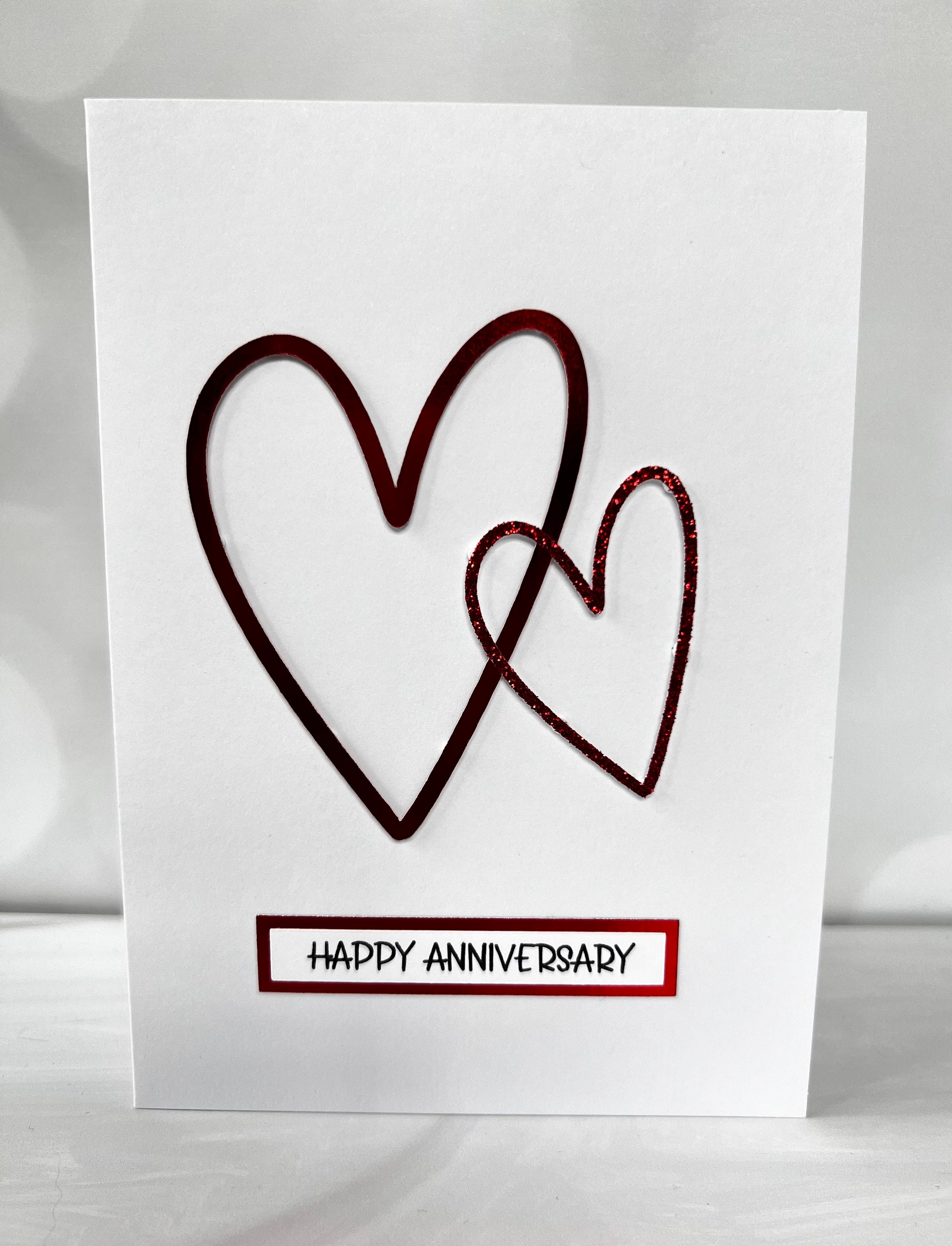 Handmade Love Anniversary Cards