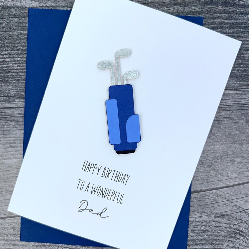 Handmade Golf Card - Etsy