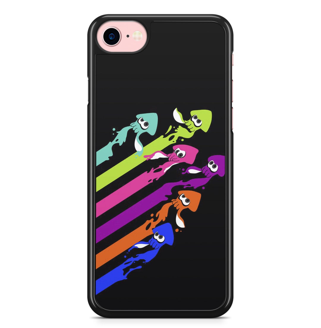 IPhone Case Samsung 5,5S,6,6S,7,8,SE,X,11,12,13,14,15,16 Splatoon Art ...