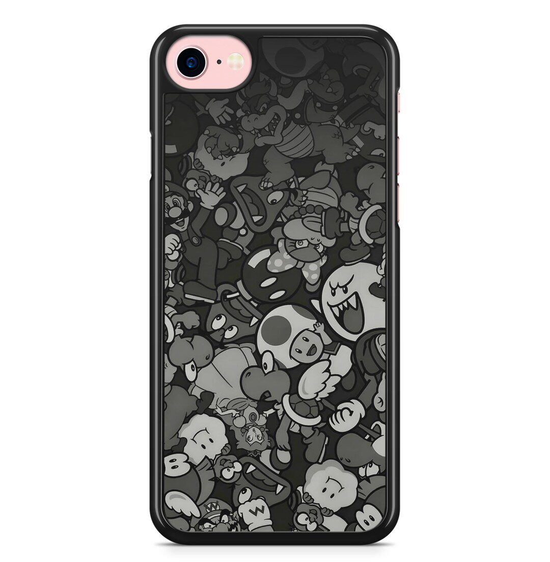 Super Mario Bros iPhone 5,5S,6,6S,7,8,SE,X,11,12,13,14,15 Case - Etsy