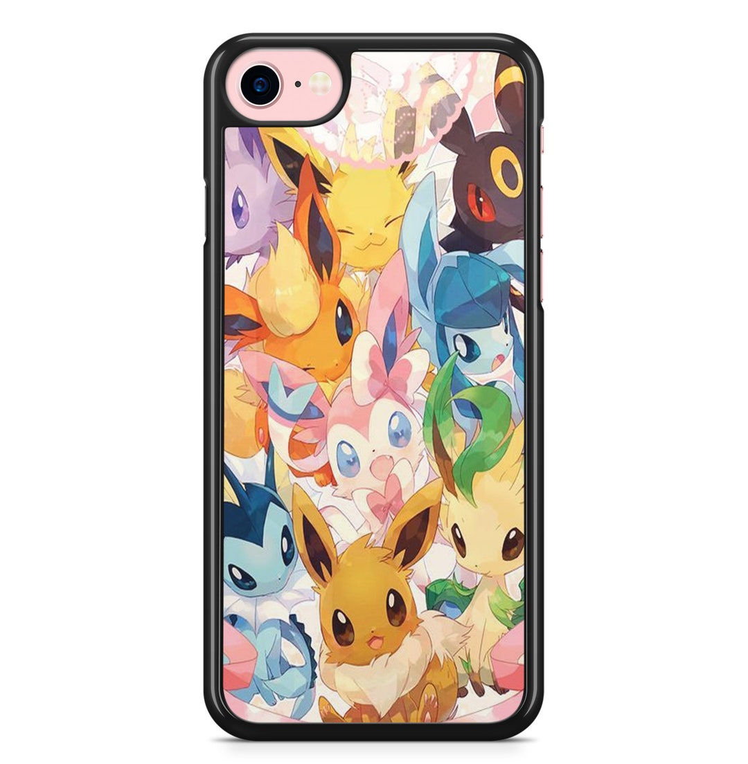 IPhone Case 5,5S,6,6S,7,8,SE,X,11,12,13,14,15 Eevee Eevee Evolutions ...