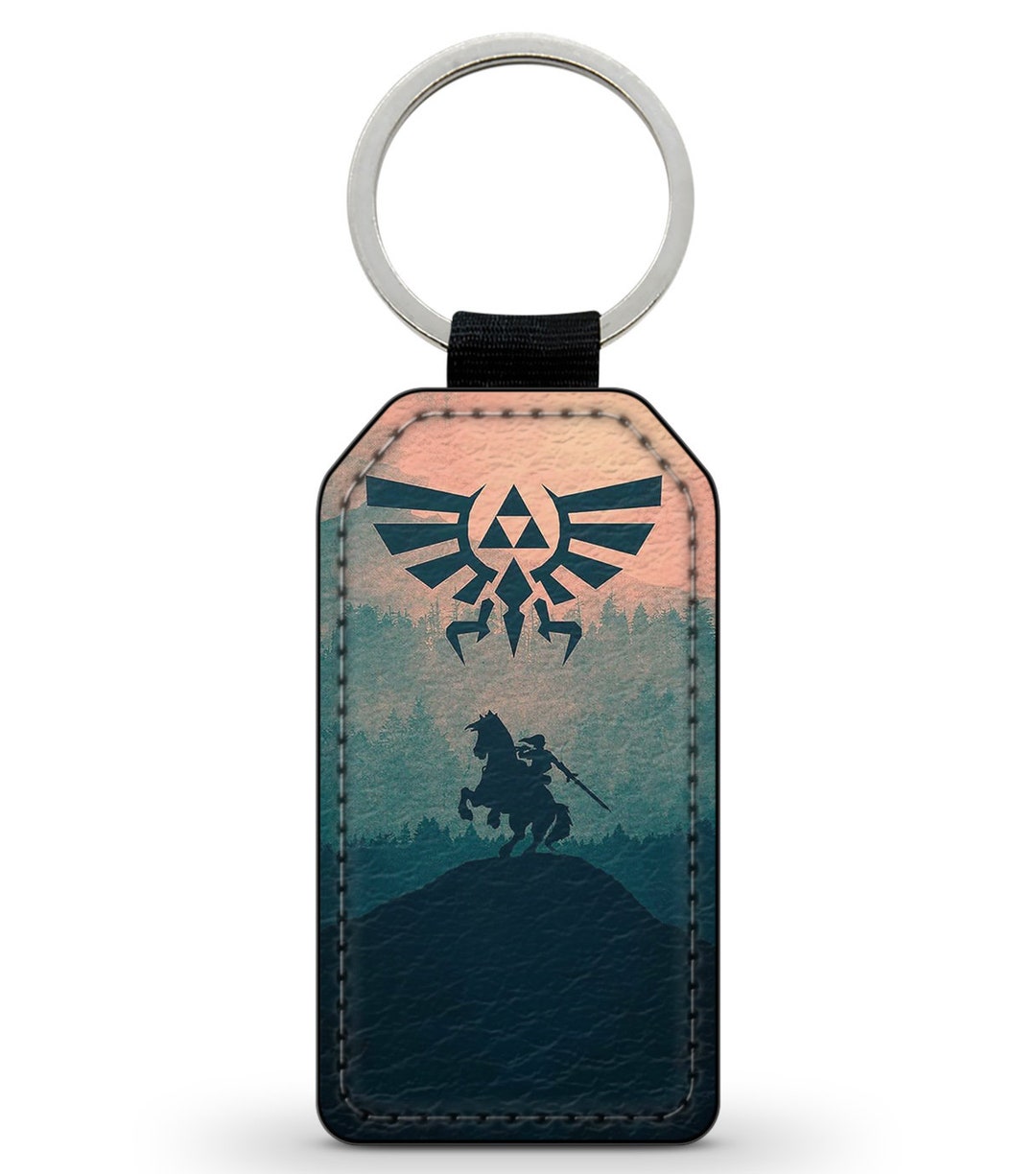 Faux Leather Keychain the Legend of Zelda Twilight Princess - Etsy