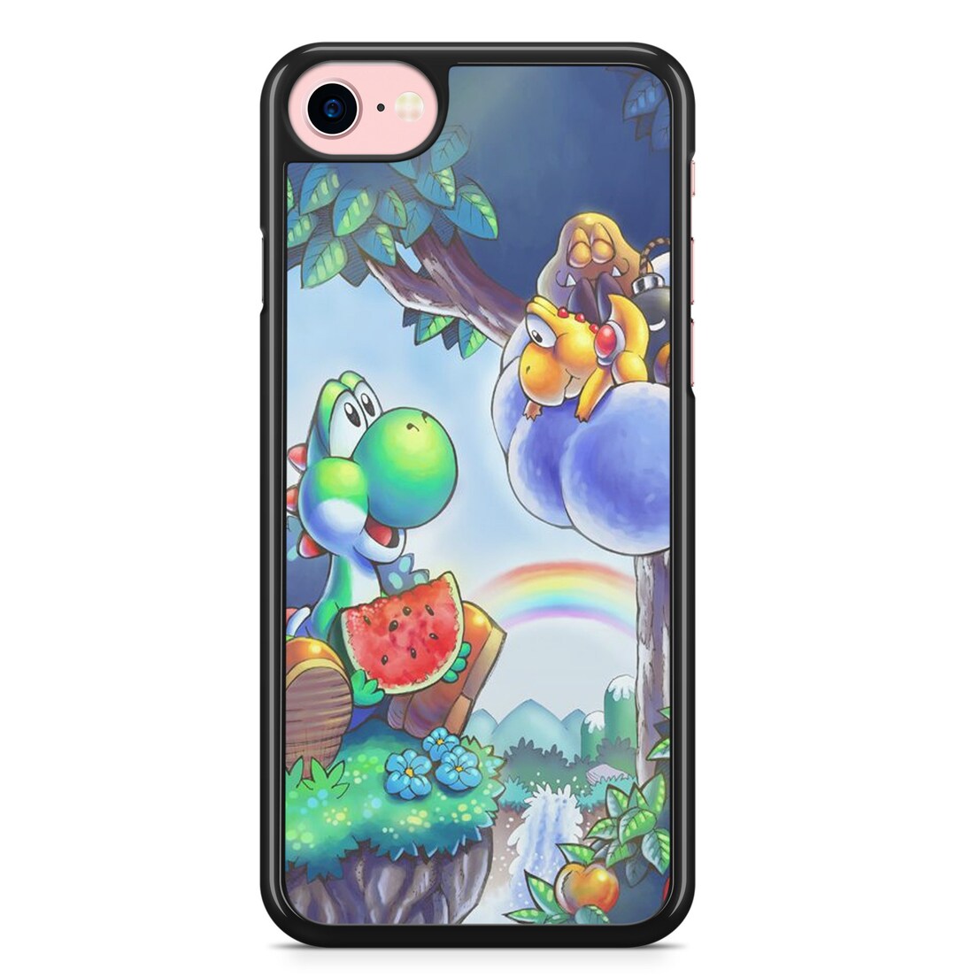 IPhone Case Samsung 5,5S,6,6S,7,8,SE,X,11,12,13,14,15 Yoshi Super Mario Bros Cute - Etsy