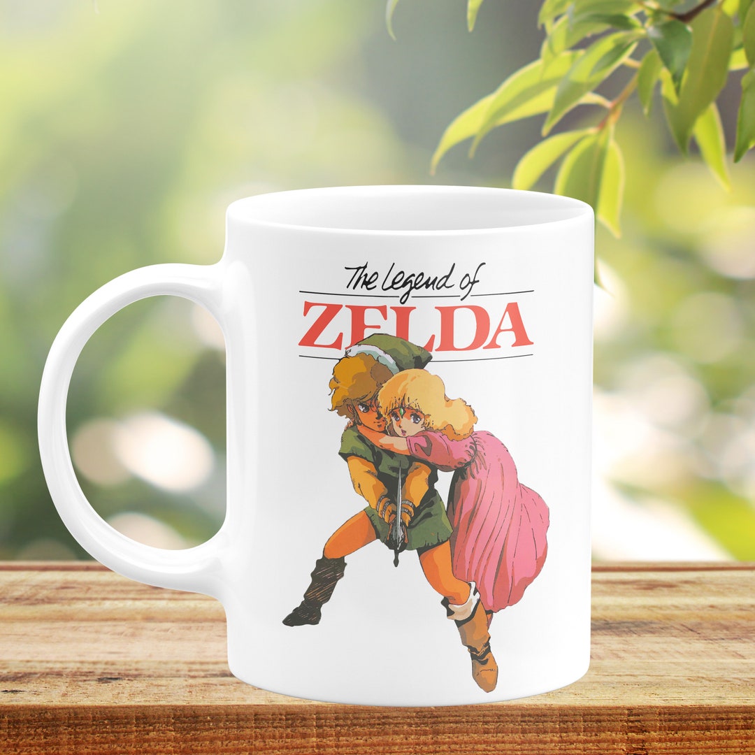 Mug Printed Cup the Legend of Zelda Ocarina of Time Link Vintage - Etsy
