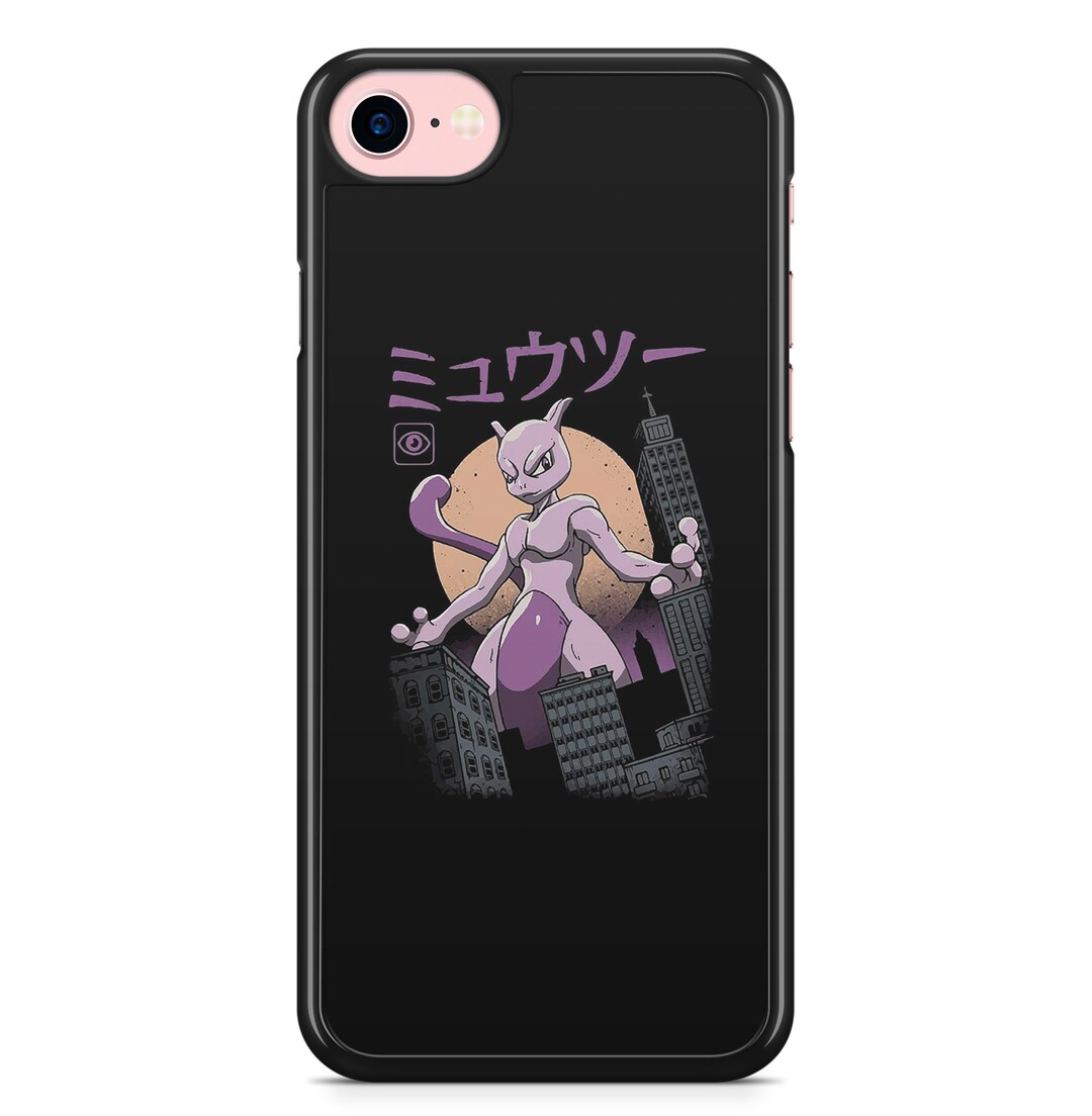 IPhone Case 5,5S,6,6S,7,8,SE,X,11,12,13,14,15 Mewtwo Pokemon GO Sword ...