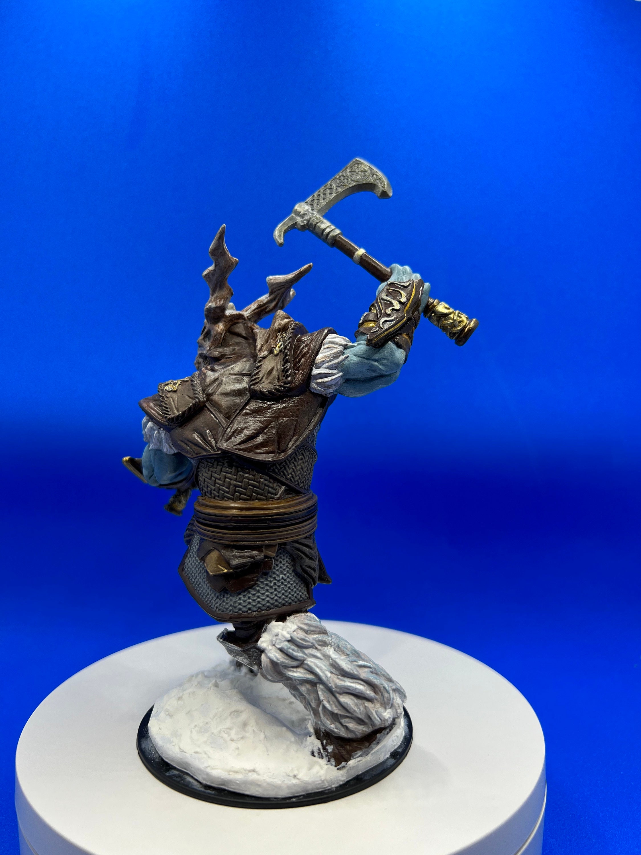 Hand Painted Frost Giant Miniature - Etsy