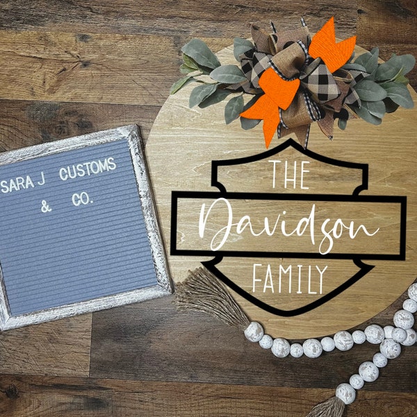 Harley Welcome Sign - Etsy