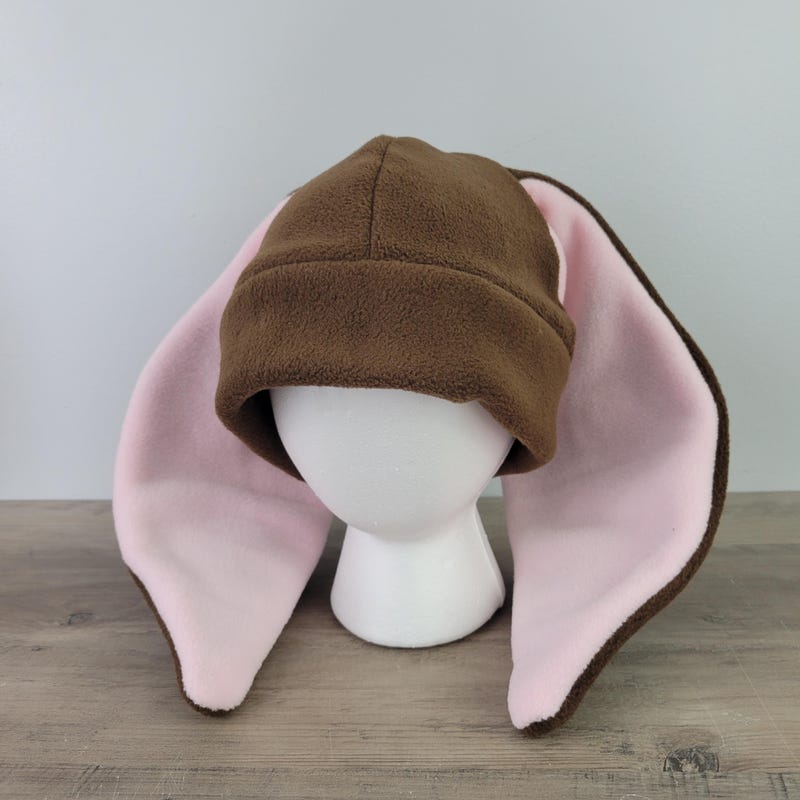 Bunny Fleece Hat - Etsy