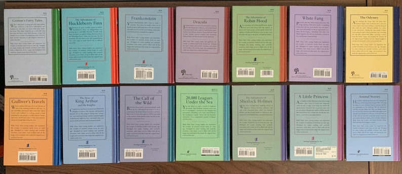 Classic Starts Childrens Books Bundle of Random Five - Etsy