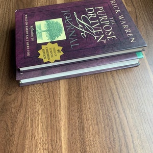 The Purpose Driven Life by Rick Warren Plus Journal - Etsy
